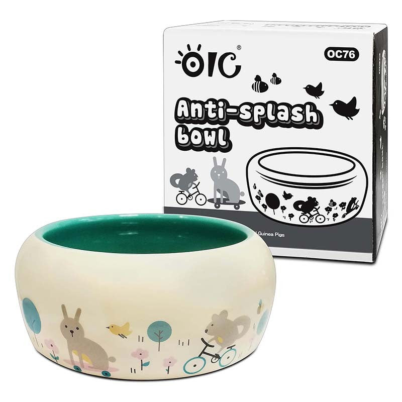 OIC 防濺食物碗 – Little Pet Pet 小寵物食品用品店 提供天竺鼠,龍貓,兔仔,倉鼠,熊仔鼠等產品